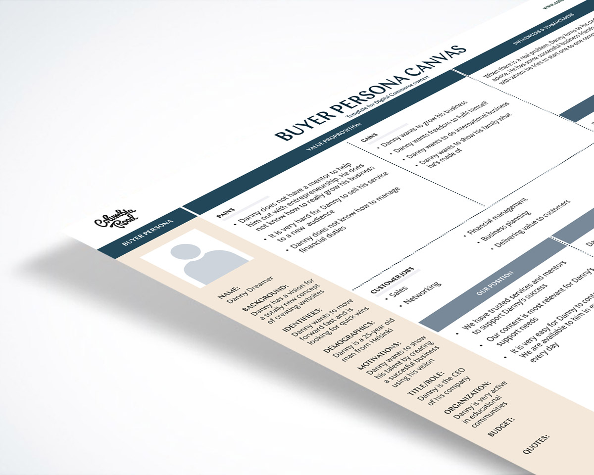 How to map your buyer personas' value proposition [free download]